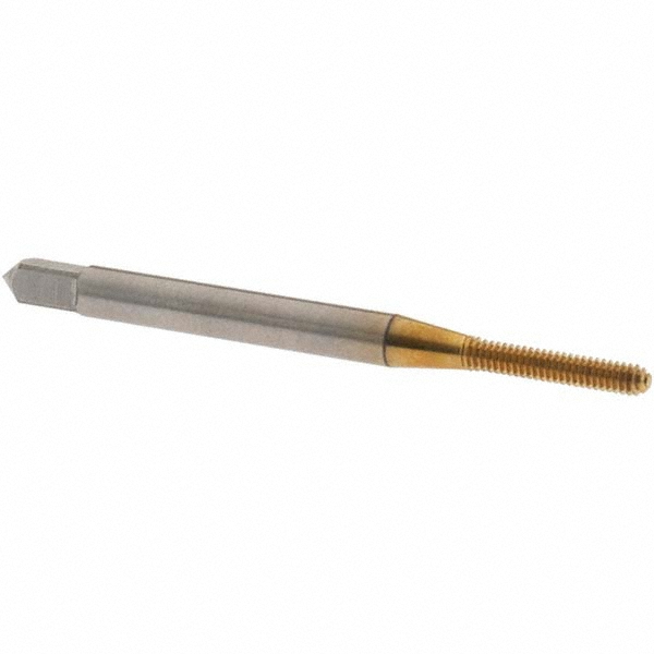 OSG - Thread Forming Tap: #2-56 UNC, 3B Class of Fit, Bottoming Chamfer, Cobalt, TiN Finish ...