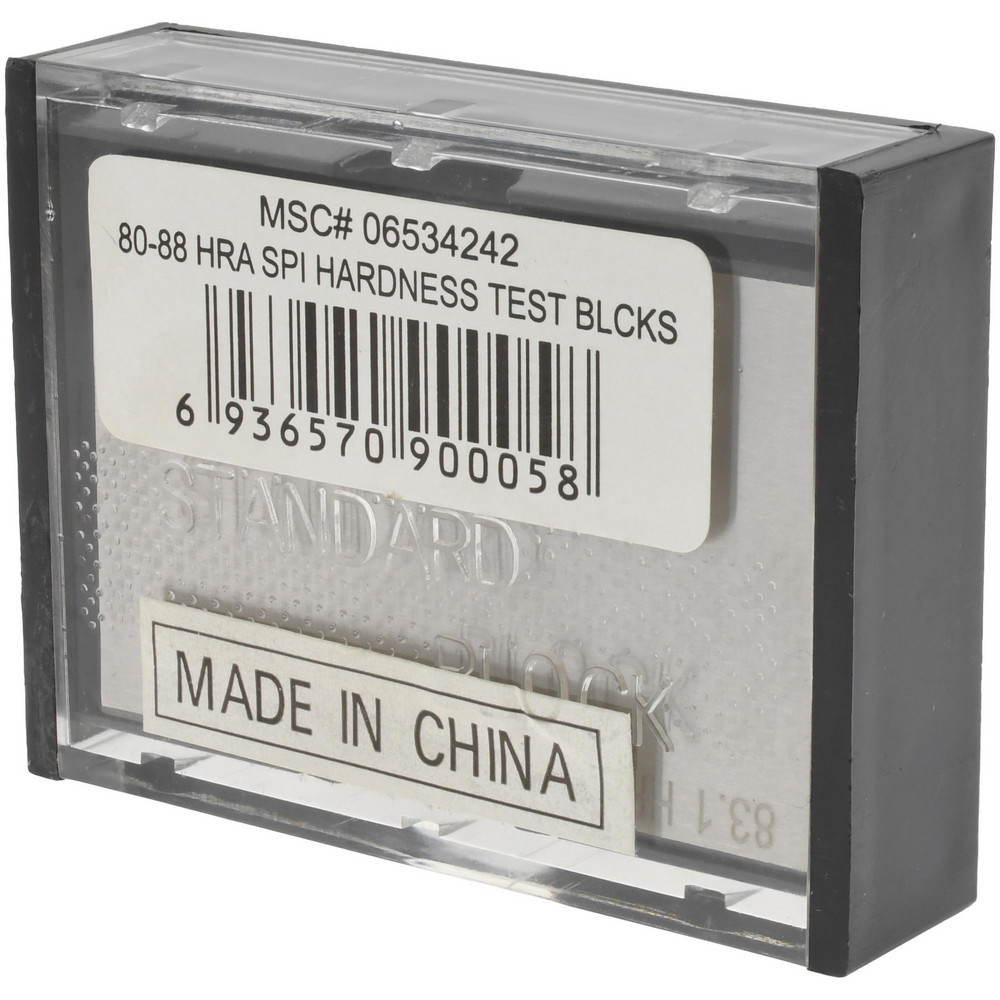 SPI - 80 HRA to 88 HRA Hardness, Rockwell A Scale, Hardness Calibration ...