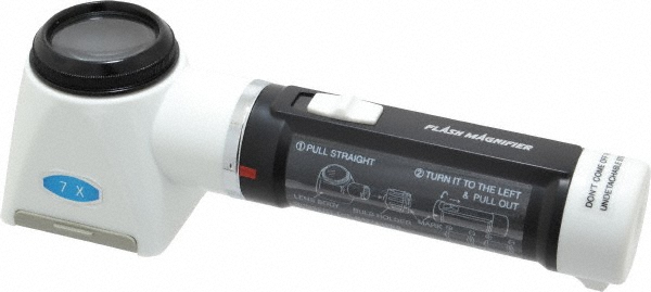 Value Collection - 7x Magnification, Chrome Handheld Magnifier ...