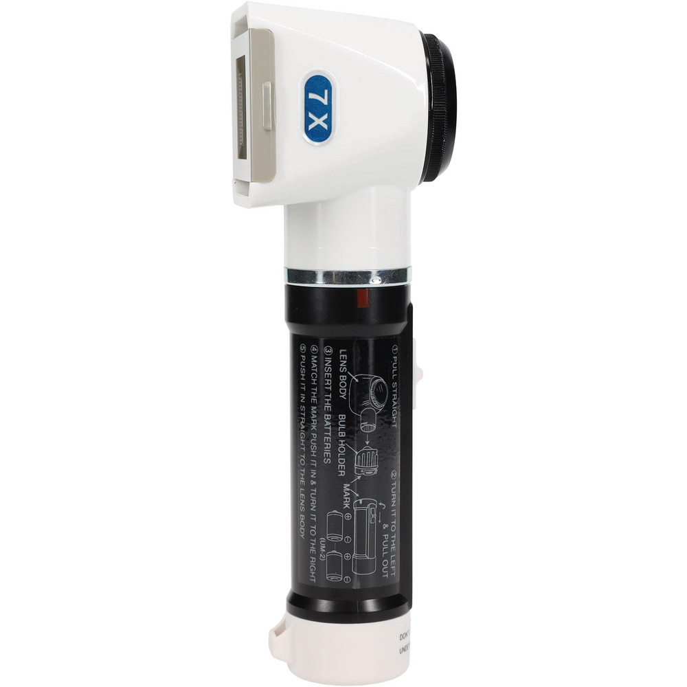 Value Collection - Lighted Magnifier: 7x, Round, Chrome | MSC Direct