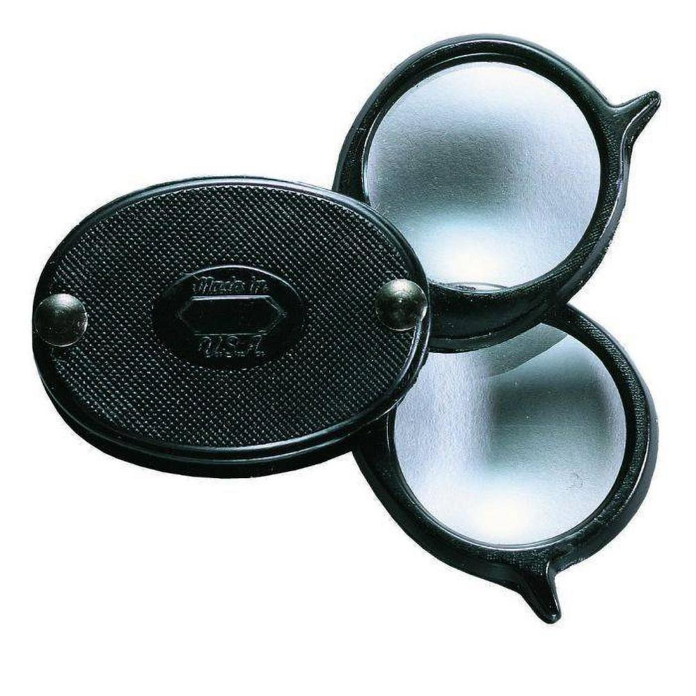 General - Handheld Magnifier: 8x, Round, Optical Glass | MSC Direct