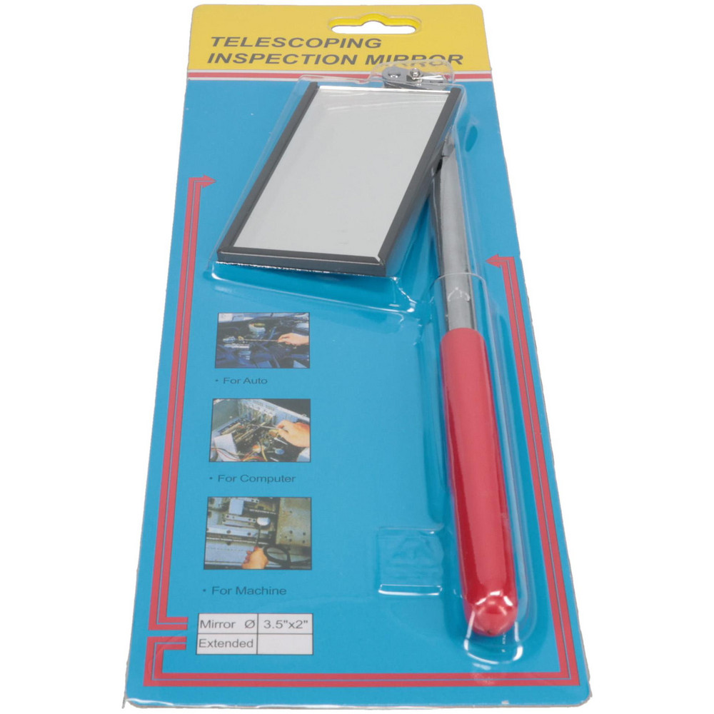 Value Collection - Inspection Mirror: Rectangular, Vinyl Handle | MSC ...