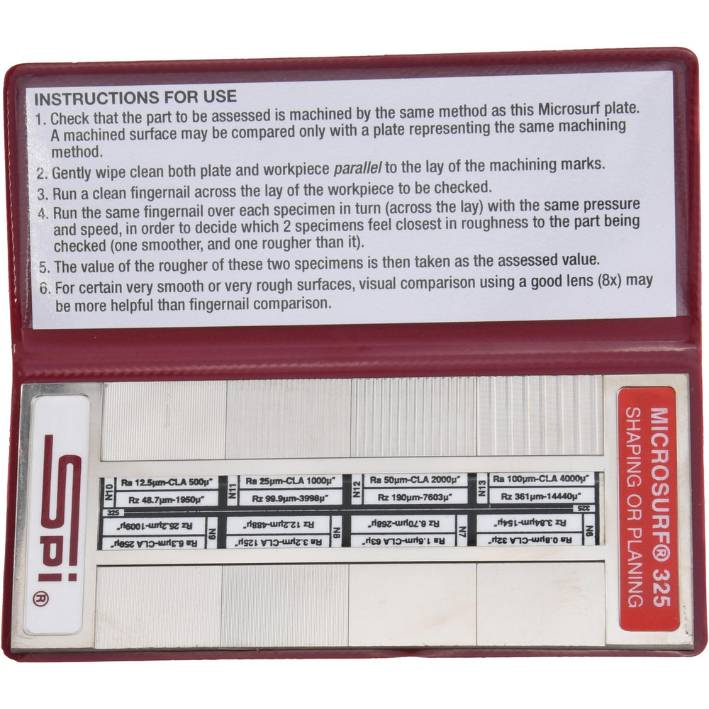 Surface Finish Comparators | MSC Industrial Supply Co.