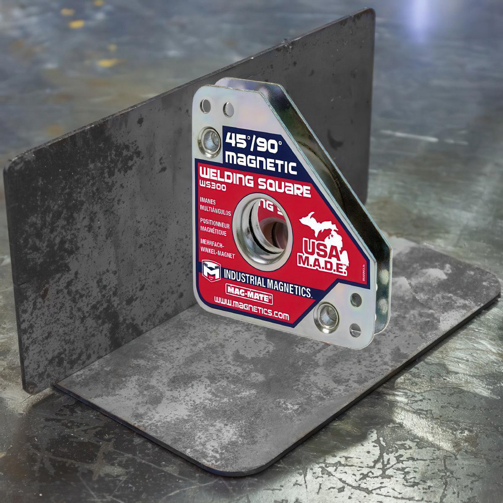 Mag-Mate - 3-3/4" Wide x 3/4" Deep x 3-3/4" High, Rare Earth Magnetic ...