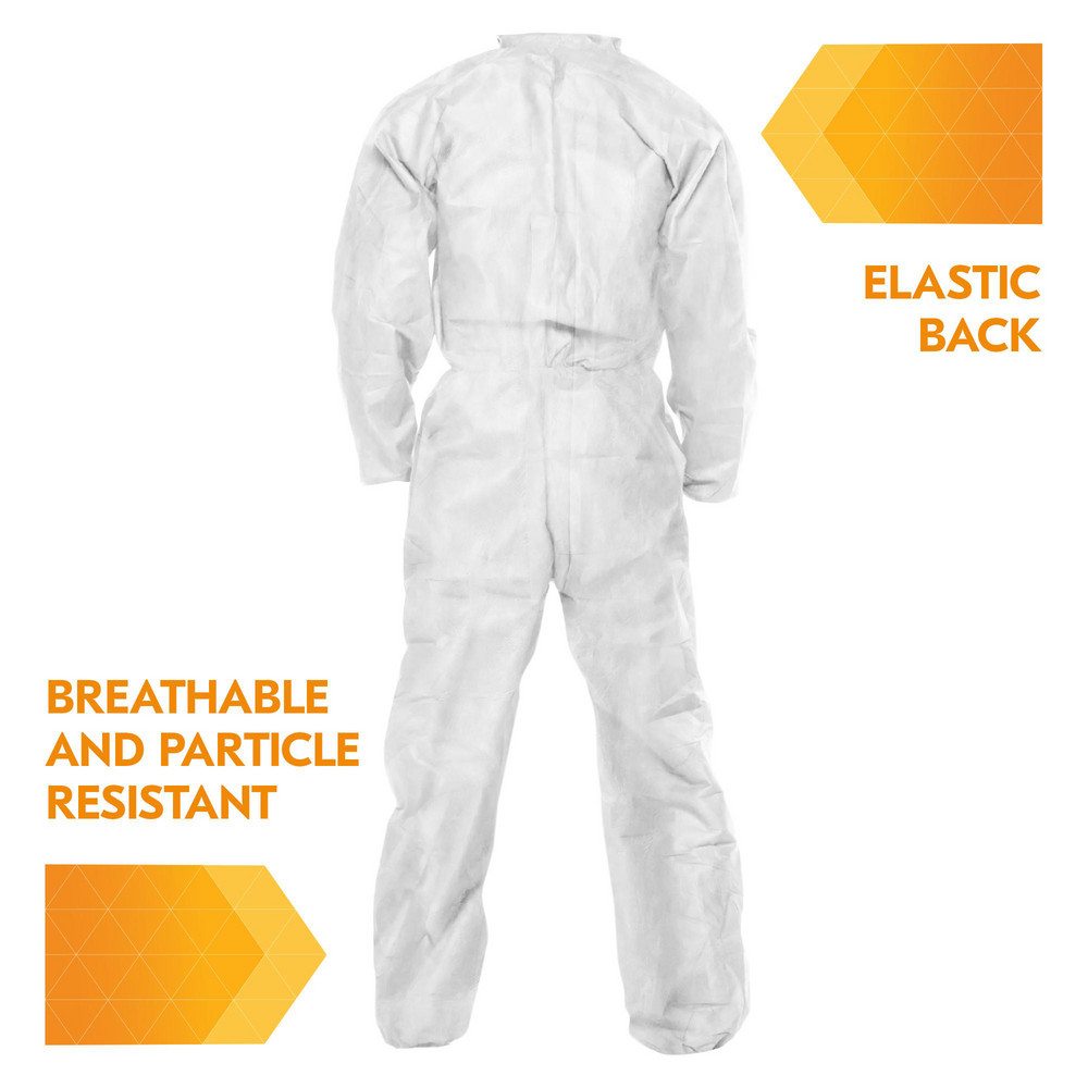 KleenGuard - Disposable Coveralls: Particle Protection Protection, Size ...