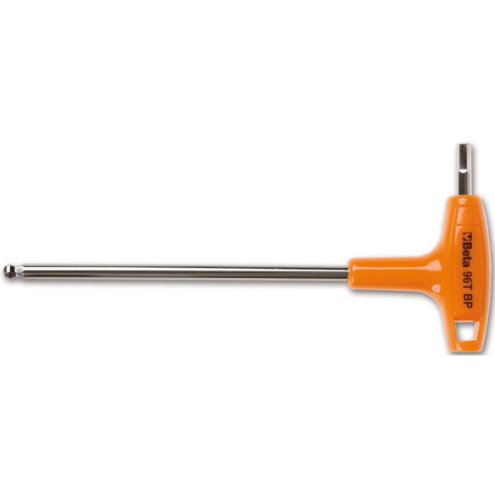 Beta - T-Handle Hex Key: 6.00 mm, Ball End | MSC Direct