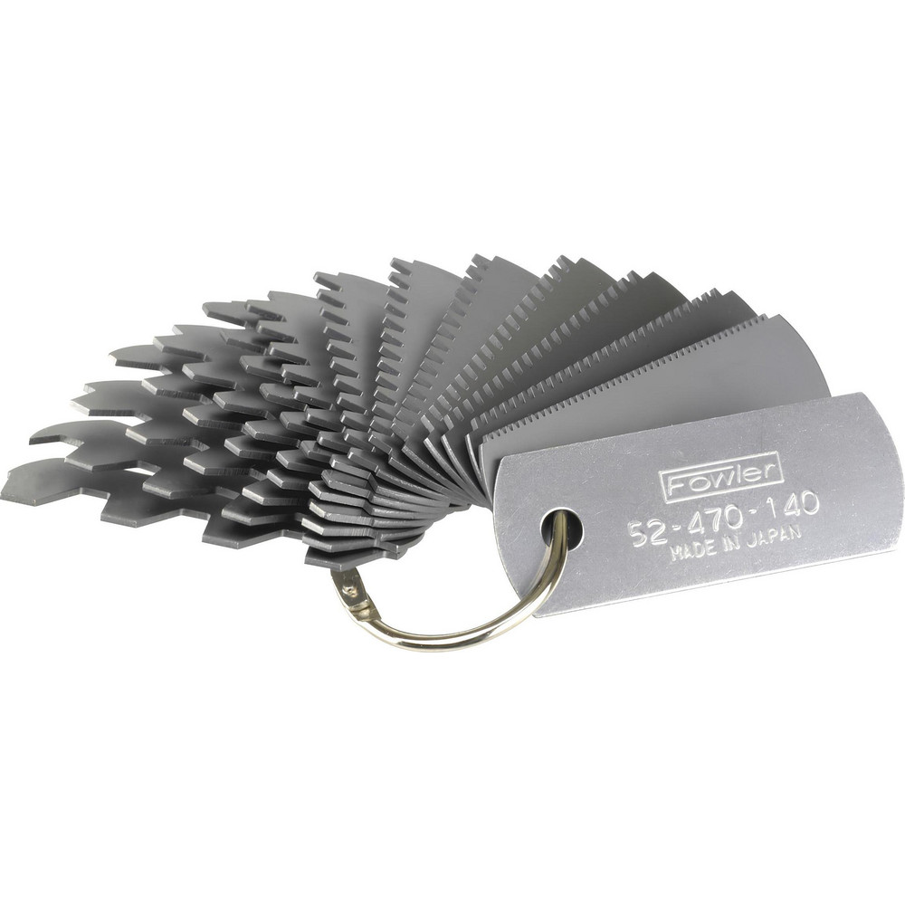 Fowler - Gear Tooth Gages: Pitch Range (mm): 6-80; Compatible Gear Type ...