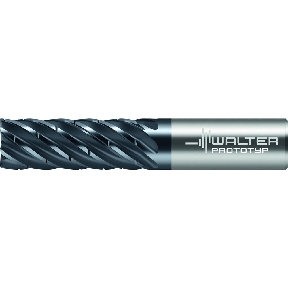 Walter-Prototyp - Square End Mill: 1/2" Dia, 1-1/4" LOC, 7 Flute, Solid ...