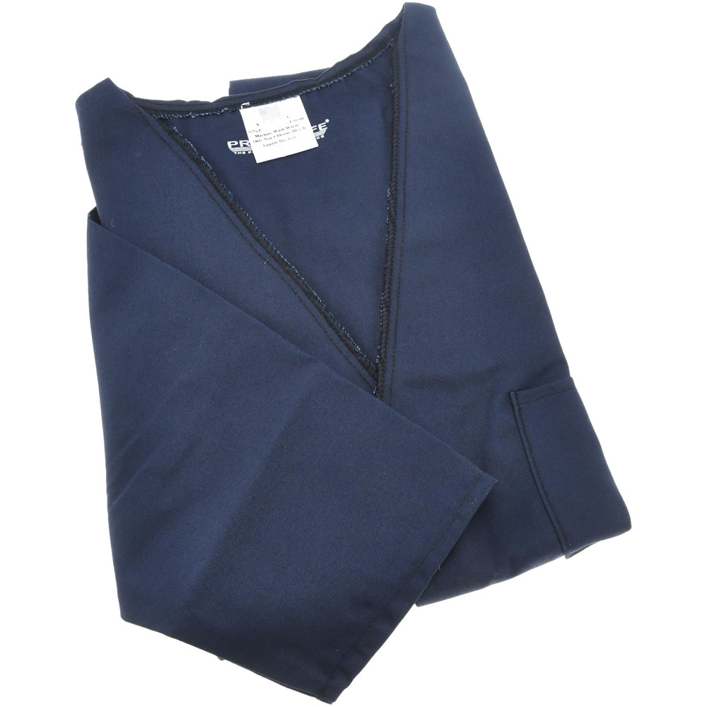 PRO-SAFE - General Purpose Smock: Size Medium, Cotton & Polyester, Navy ...