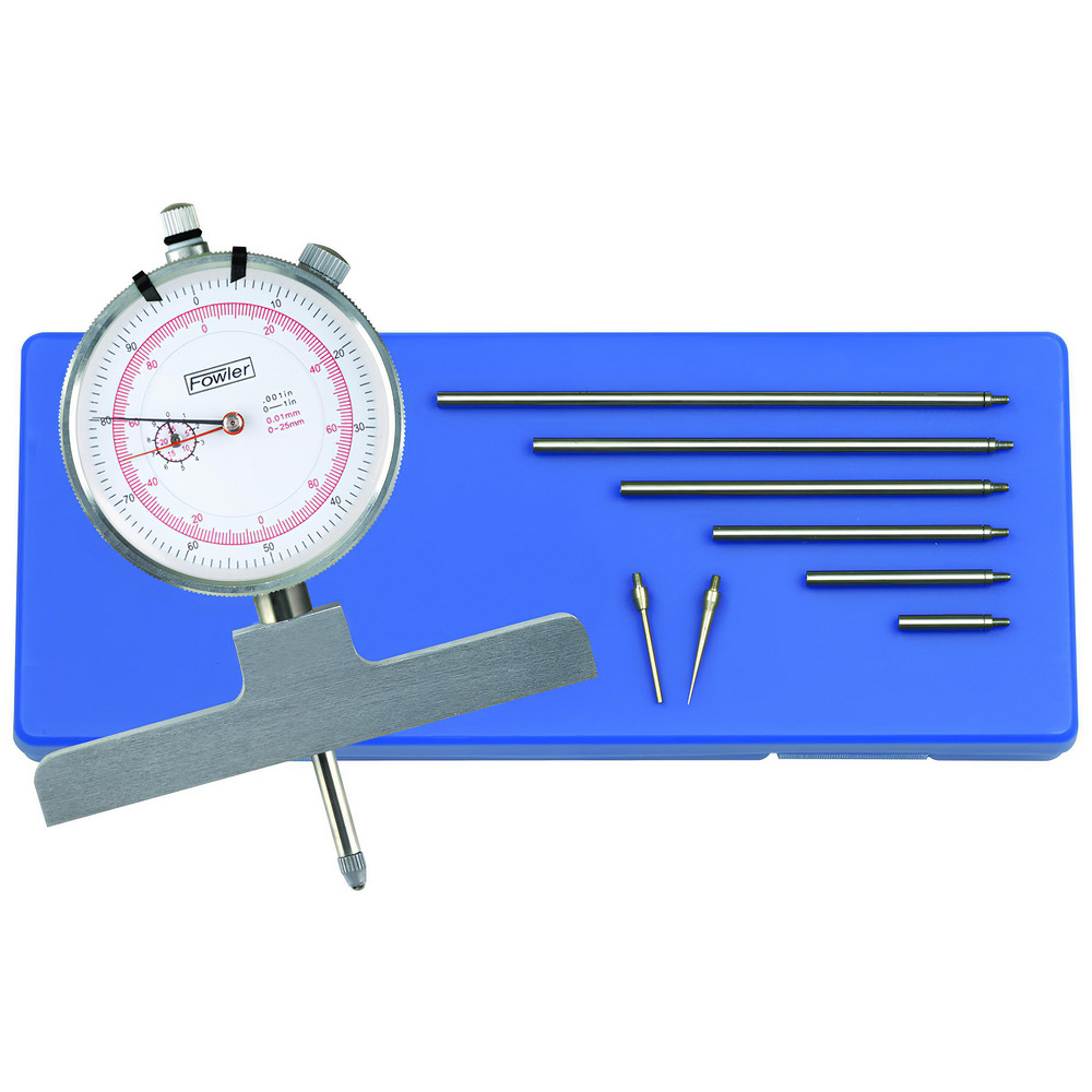 Fowler - Dial Depth Gages: Minimum Measurement: 0; Maximum Measurement ...
