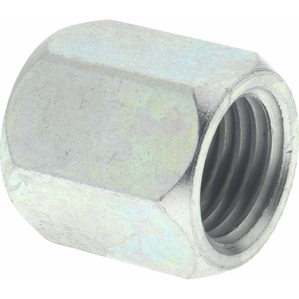 Eaton - Steel Flared Tube Nut: 1/4" OD, 7/16-20 Thread, 37 deg Flared ...