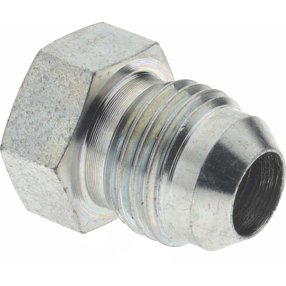 Eaton - Steel Flared Tube Plug: 3/8" OD, 9/16-18 Thread, 37 deg Flared ...