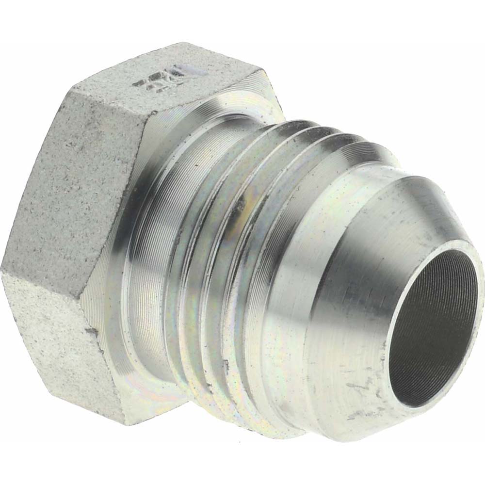 Eaton - Steel Flared Tube Plug: 1/2" OD, 3/4-16 Thread, 37 deg Flared ...