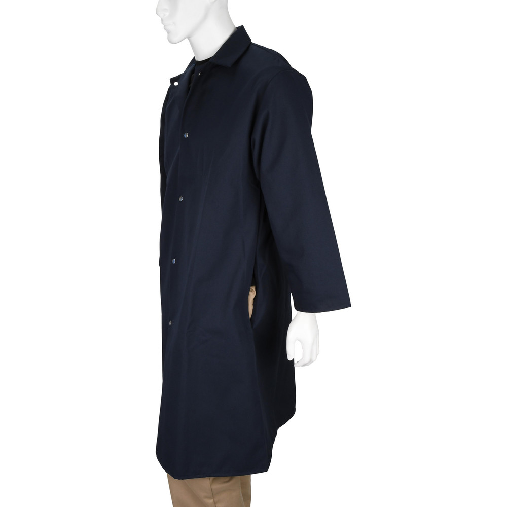 PRO-SAFE - Laydown Collar Lab Coat & Smock: Size Medium, Polyester ...