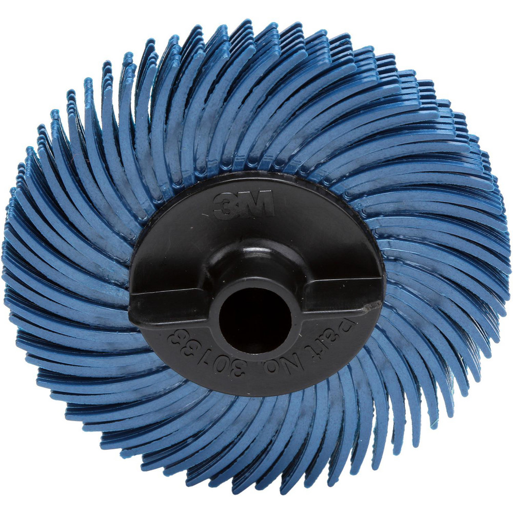 3M - Radial Bristle Brush: 2" Dia, 3/8" Center Hole, Ceramic | MSC Direct