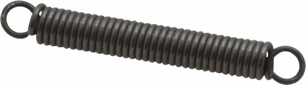 Made in USA - Extension Spring: 3/16" OD, 8.23 lb Max Load, 2.03 ...