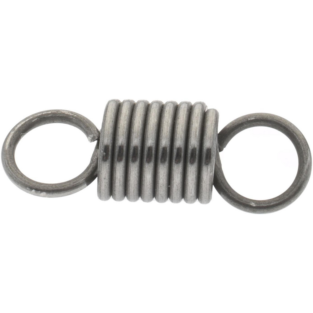 Made in USA - Extension Spring: 5/16" OD, 14.4 lb Max Load, 1.2 ...