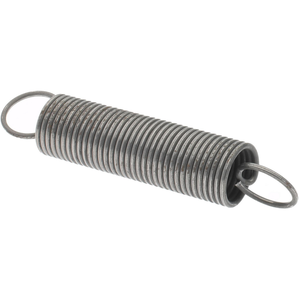 Made in USA - Extension Spring: 3/8" OD, 5.23 lb Max Load, 4.92 ...