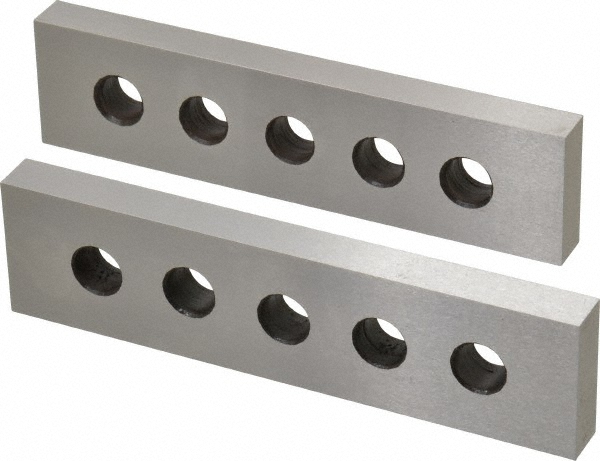 Value Collection - 6" Long x 1-1/2" High x 1/2" Thick, Tool Steel Two ...