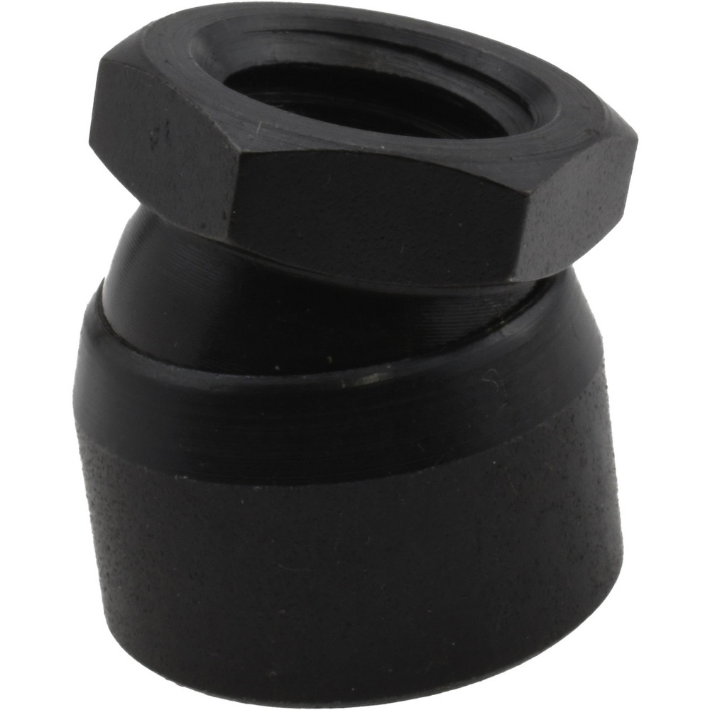 TE-CO - 5/8-11, 1" Pad Dia, Uncoated Bottom, Steel Toggle Pad | MSC Direct