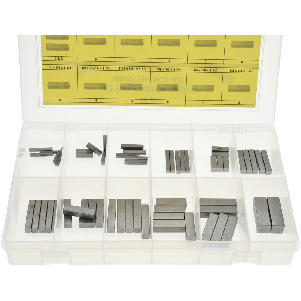 Value Collection - Key & Keyway Assortments: Keyway Maintenance Kit ...