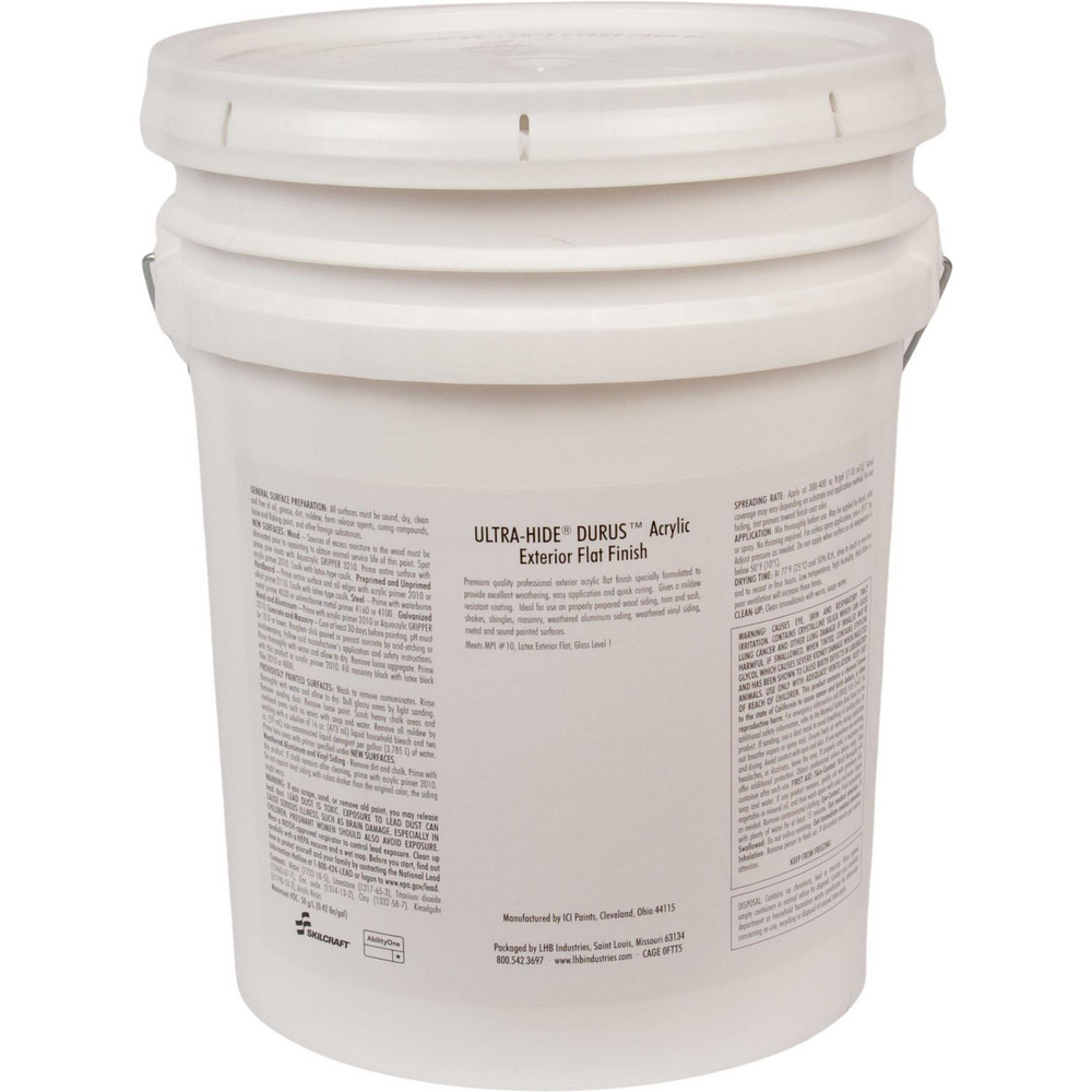 AbilityOne - 5GL RED EXT FLAT LATEX PAINT | MSC Direct