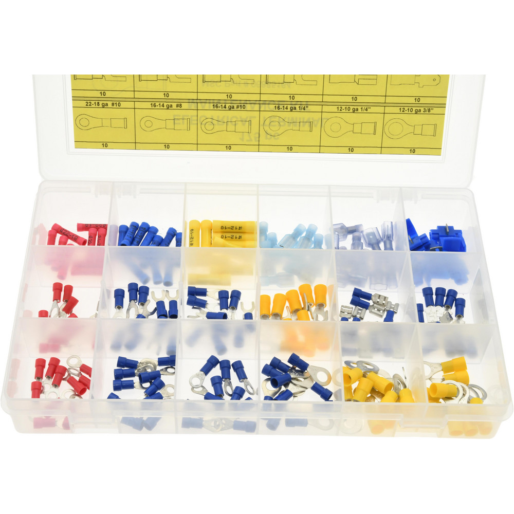 Value Collection - 175 Piece, Electrical Terminal Fastener Kit | MSC Direct