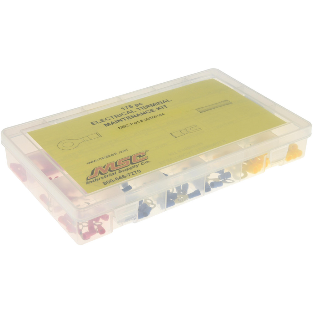 Value Collection - 175 Piece, Electrical Terminal Fastener Kit | MSC Direct