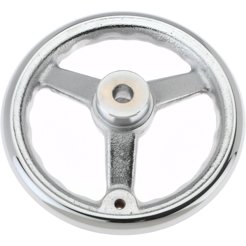 Gibraltar - Spoked Offset Handwheel: Chrome-Plated | MSC Direct