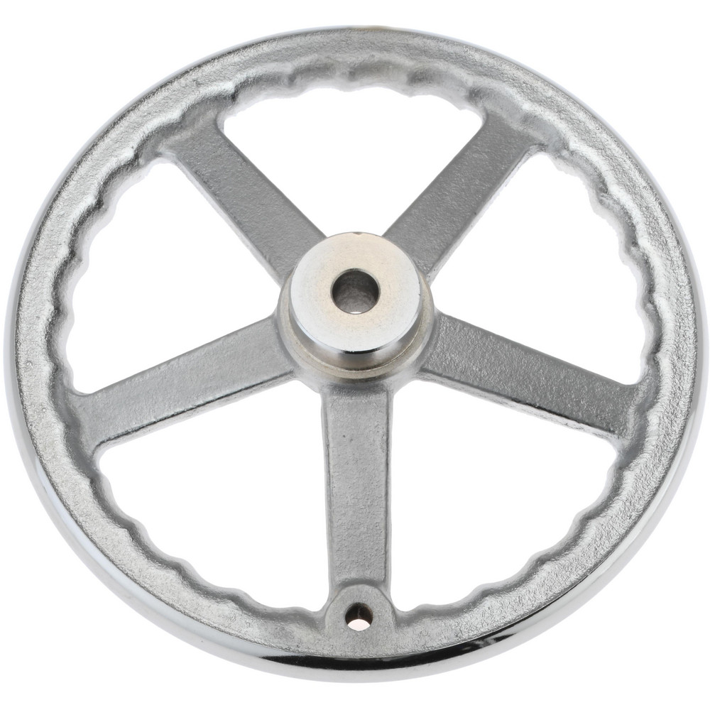 Gibraltar - Spoked Offset Handwheel: Chrome-Plated | MSC Direct