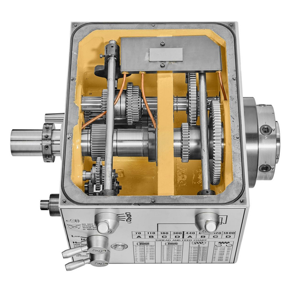 Vectrax - 14" x 39-5/16" Engine Lathe: Frequency, 5 hp, 220 V | MSC Direct