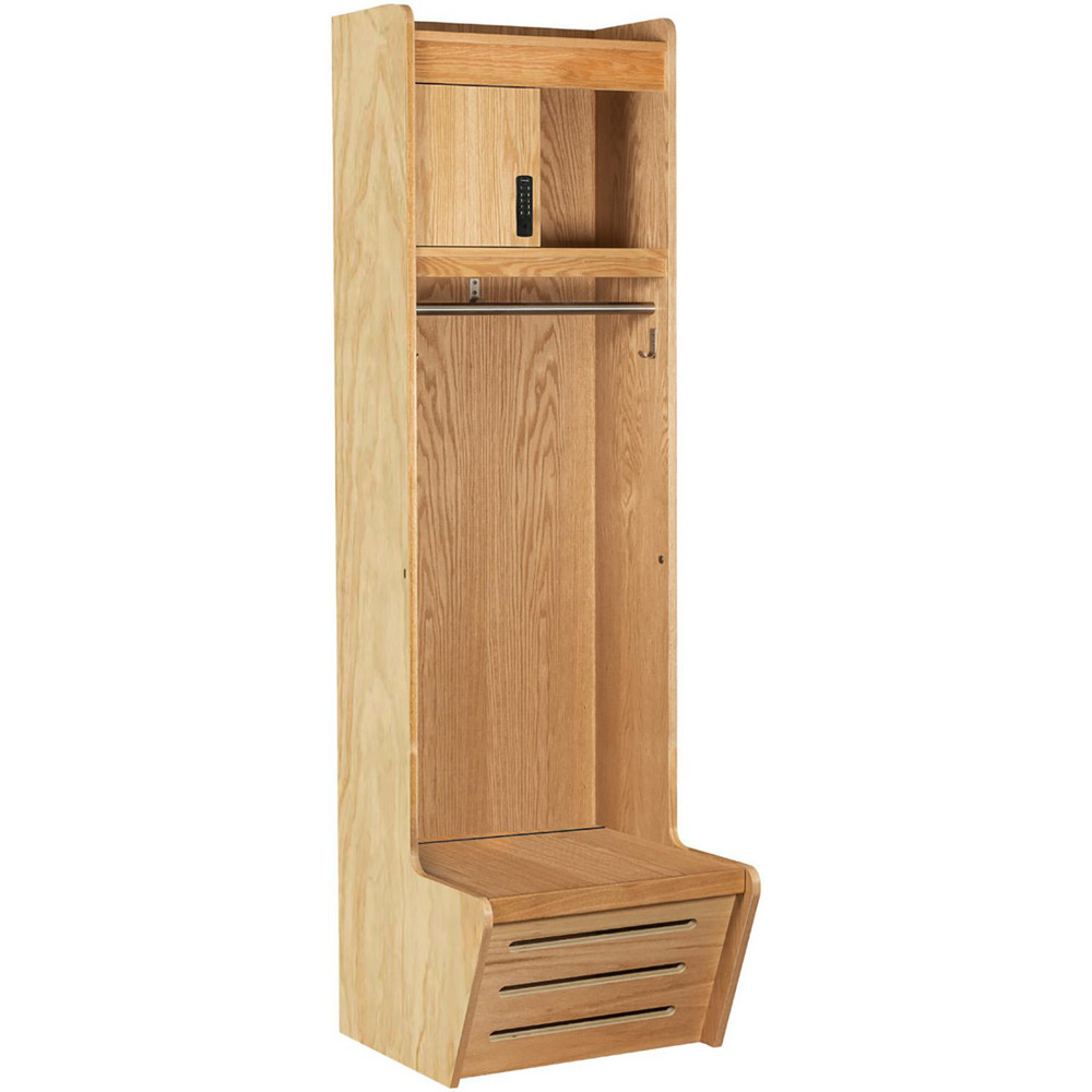 Hallowell - Horizontal Locker: 24" Wide, 24" Deep, 84" High, Electronic ...