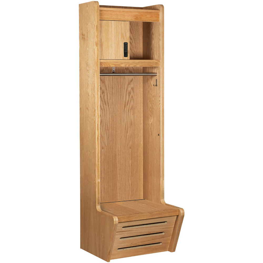 Hallowell - Horizontal Locker: 24" Wide, 24" Deep, 84" High, Electronic ...