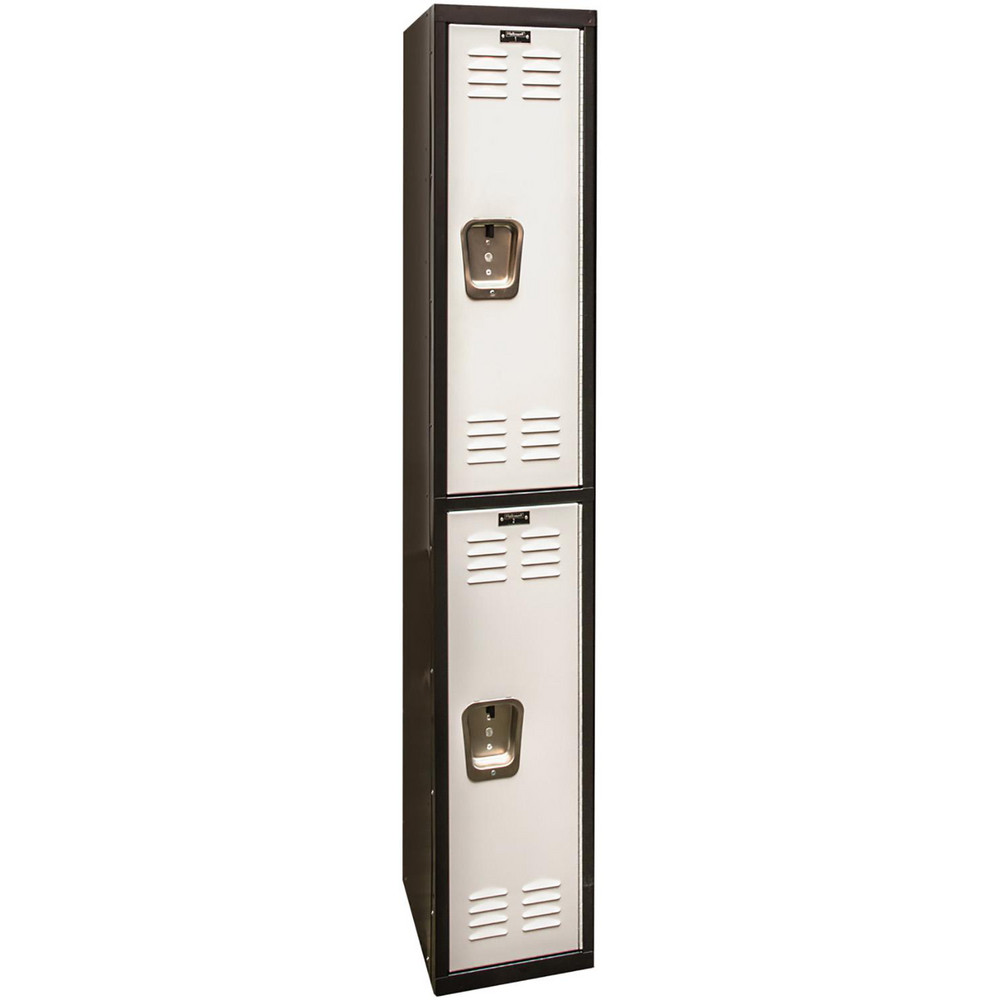 Hallowell - Horizontal Locker: 12" Wide, 18" Deep, 78" High, Latch ...