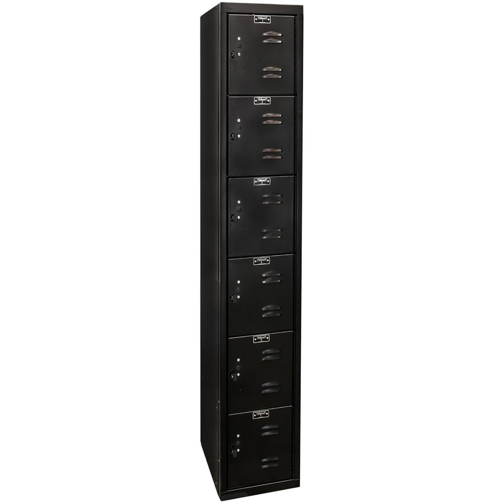 Hallowell - Horizontal Locker: 12" Wide, 18" Deep, 78" High, Padlock ...