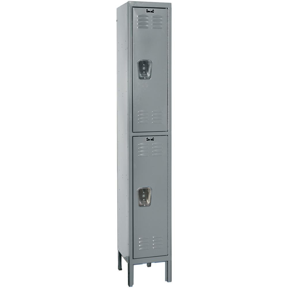 Hallowell - Horizontal Locker: 18" Wide, 18" Deep, 78" High, Latch ...