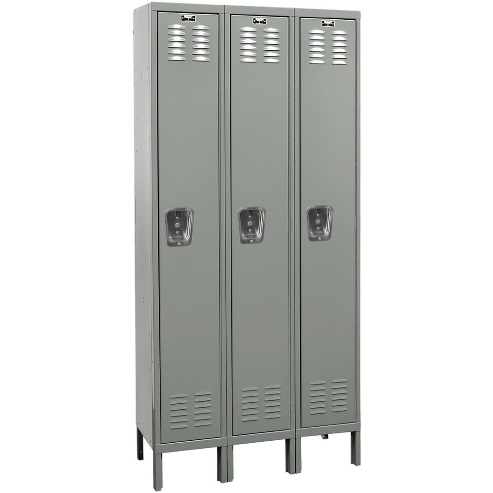 Hallowell - Horizontal Locker: 45" Wide, 24" Deep, 78" High, Latch ...
