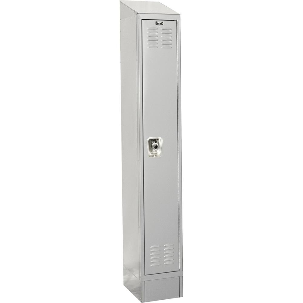 Hallowell - Horizontal Locker: 12" Wide, 15" Deep, 78" High, Latch ...
