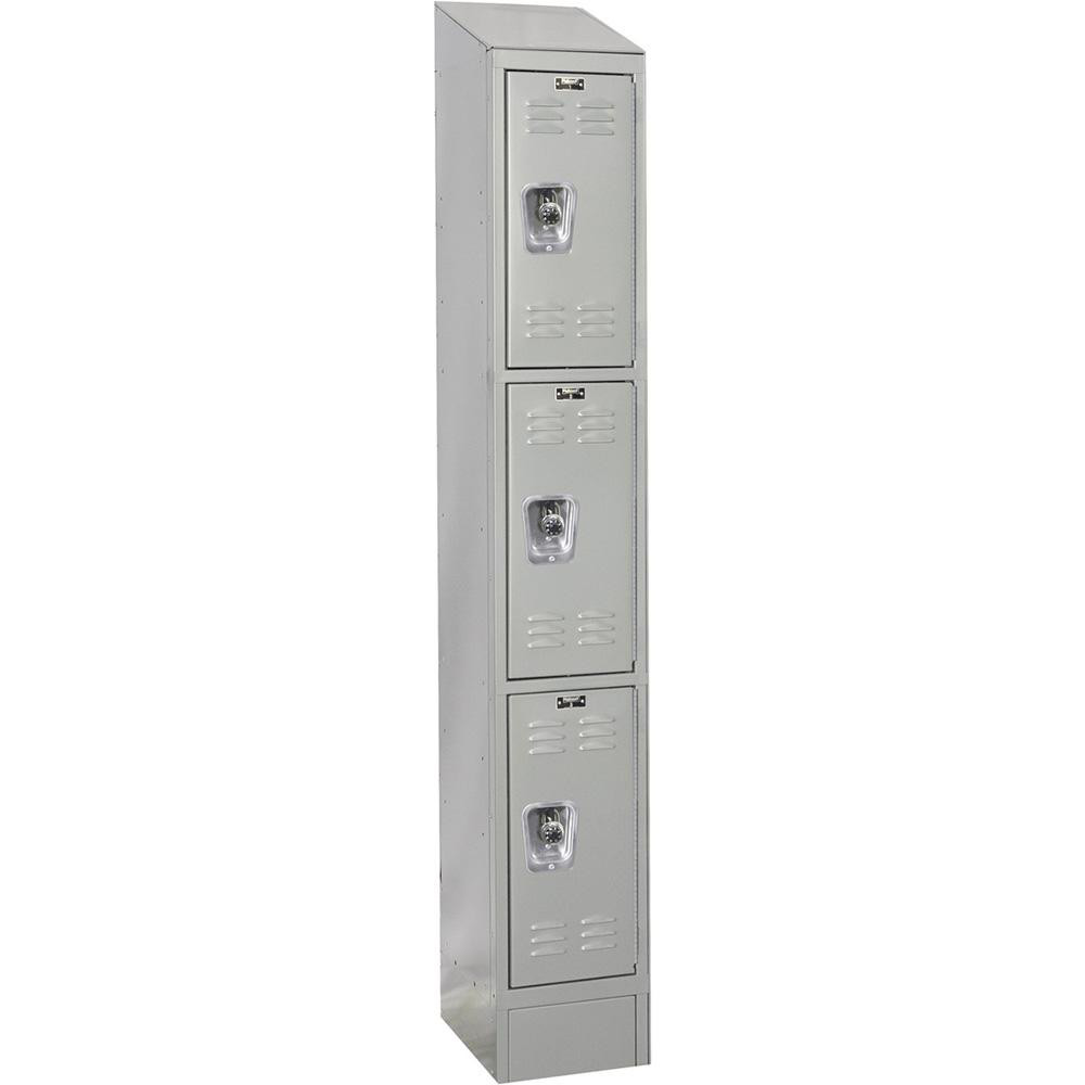 Hallowell - Horizontal Locker: 12" Wide, 18" Deep, 78" High, Latch ...
