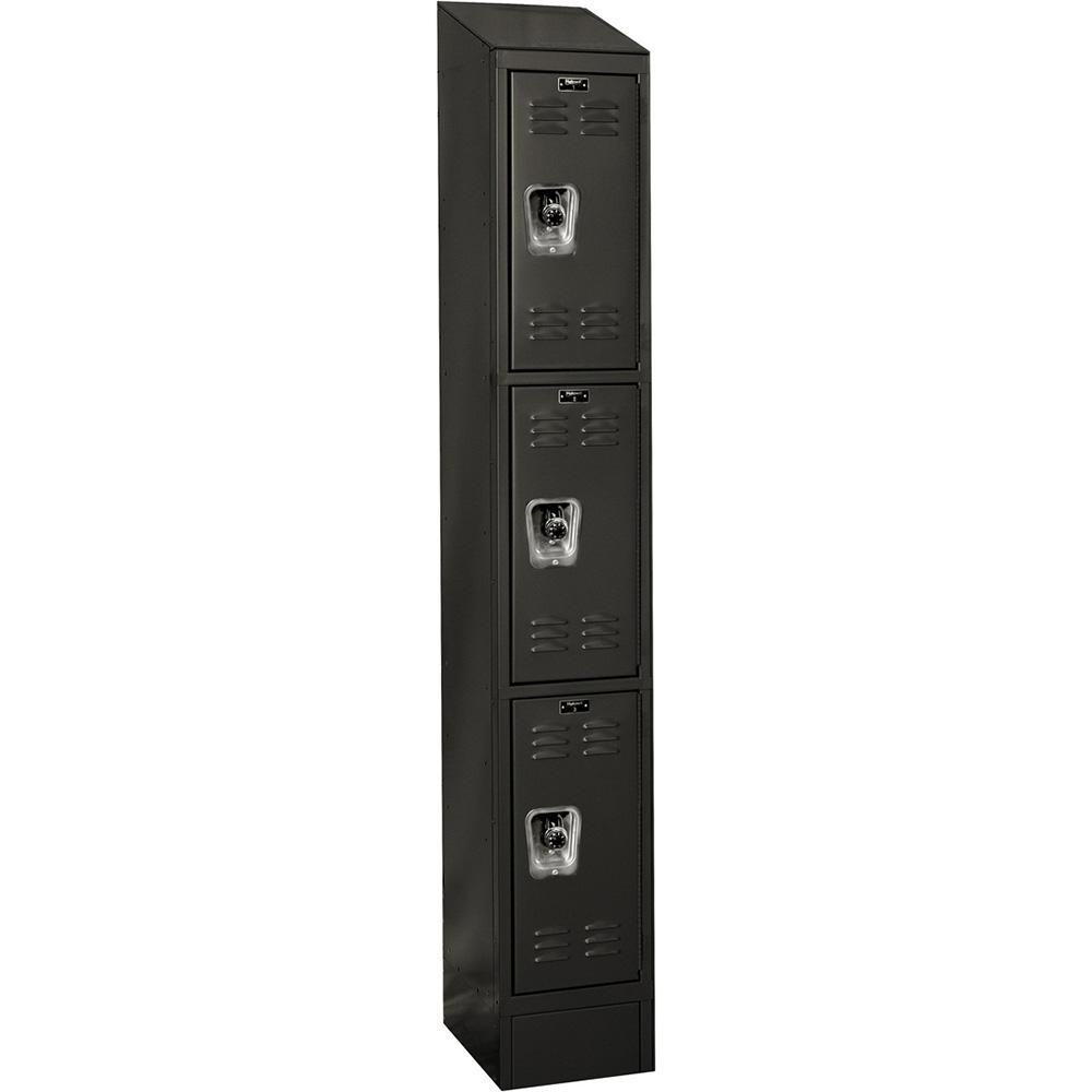 Hallowell - Horizontal Locker: 12" Wide, 18" Deep, 78" High, Latch ...