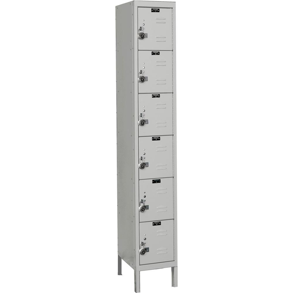 Hallowell - Horizontal Locker: 12" Wide, 12" Deep, 78" High, Padlock ...