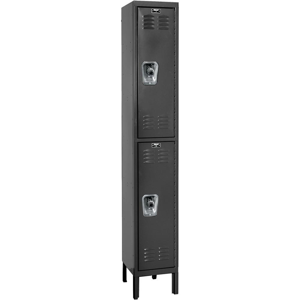Hallowell - Horizontal Locker: 12" Wide, 18" Deep, 78" High, Latch ...