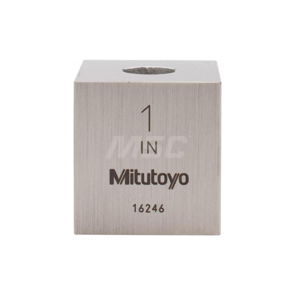 Mitutoyo - Square Steel Gage Block: 1", Grade 0 | MSC Direct