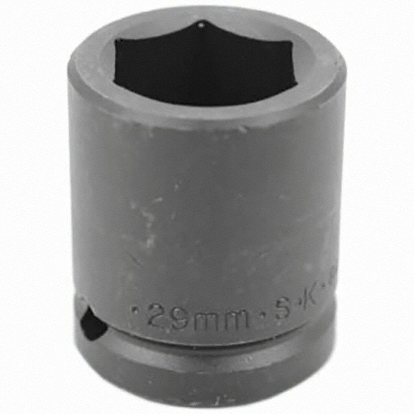 SK - Impact Socket: 3/4" Drive, 29 mm Socket, Hex Drive | MSC Direct