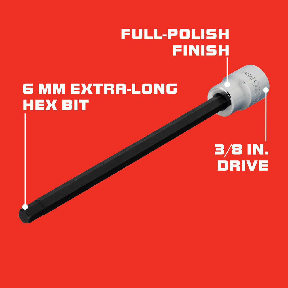 Proto - Hand Hex Bit Socket: 3/8" Drive, 6 mm Hex | MSC Direct