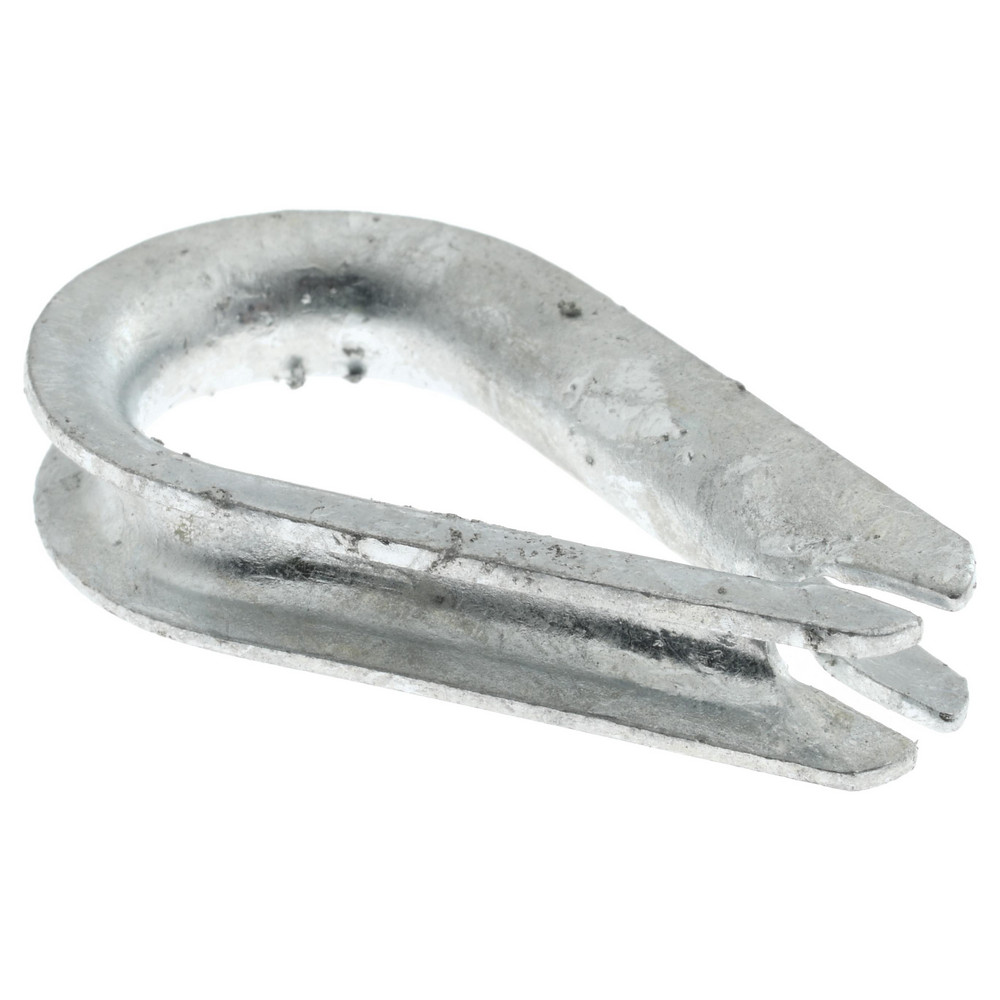 Value Collection - Wire Rope Thimble Clip: 3/16" Rope Dia, Steel | MSC ...