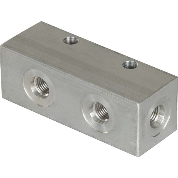 Enerpac - Manifold: #4 Inlet, 4 mm Outlet, 5 Inlet Ports, 5 Outlet ...