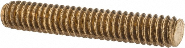 Value Collection - Fully Threaded Stud: 1/4-20, 1-1/2" OAL | MSC Direct