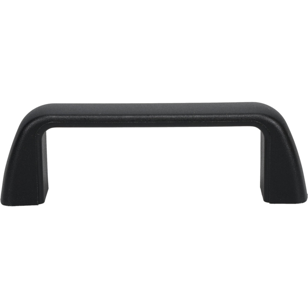 J.W. Winco - 4.33" Center to Center, Black Matte Finish Plastic Pull ...