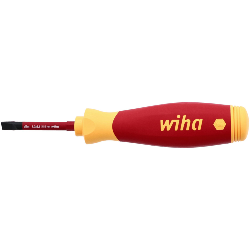 Wiha - Bit Screwdrivers: Type: 6 in 1 Multi-Driver; Tip Type: Flat ...